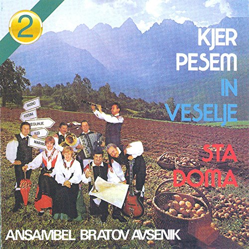 Amazon.com: Kjer pesem in veselje sta doma 2 : Ansambel bratov Avsenik ...