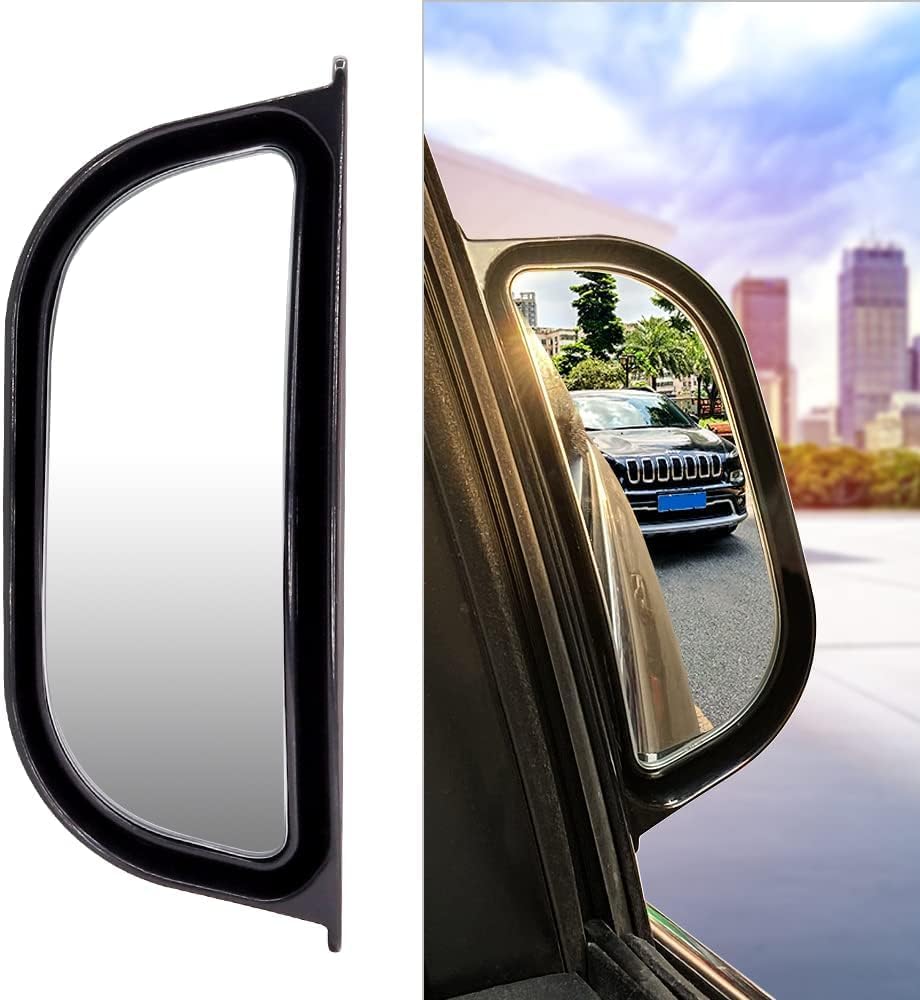 AutoBizarre Anti-Collision Adjustable B-Pillar Blind Spot Mirror For ...