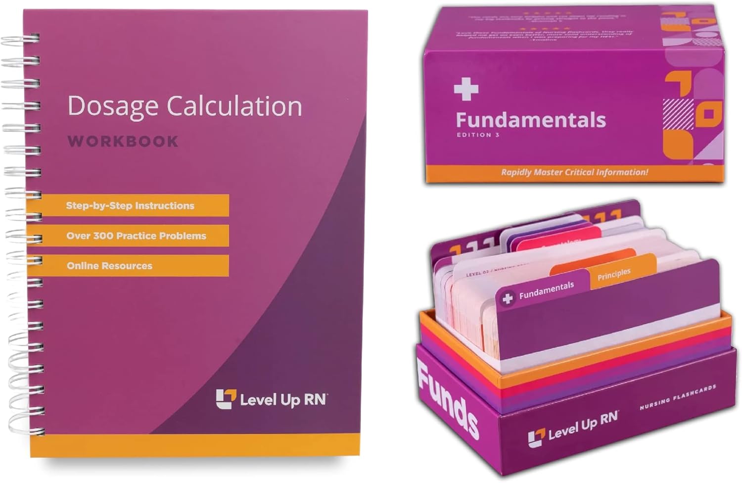 Amazon.com: Nursing Fundamentals Flash Cards + Dosage Calculations ...