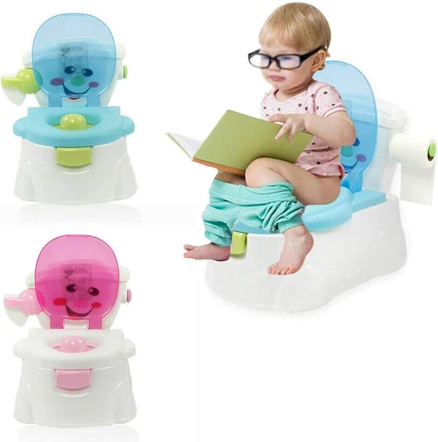 Potty Training Chair Toilet Seat Plastic Lid for Baby Children Toddlers ...