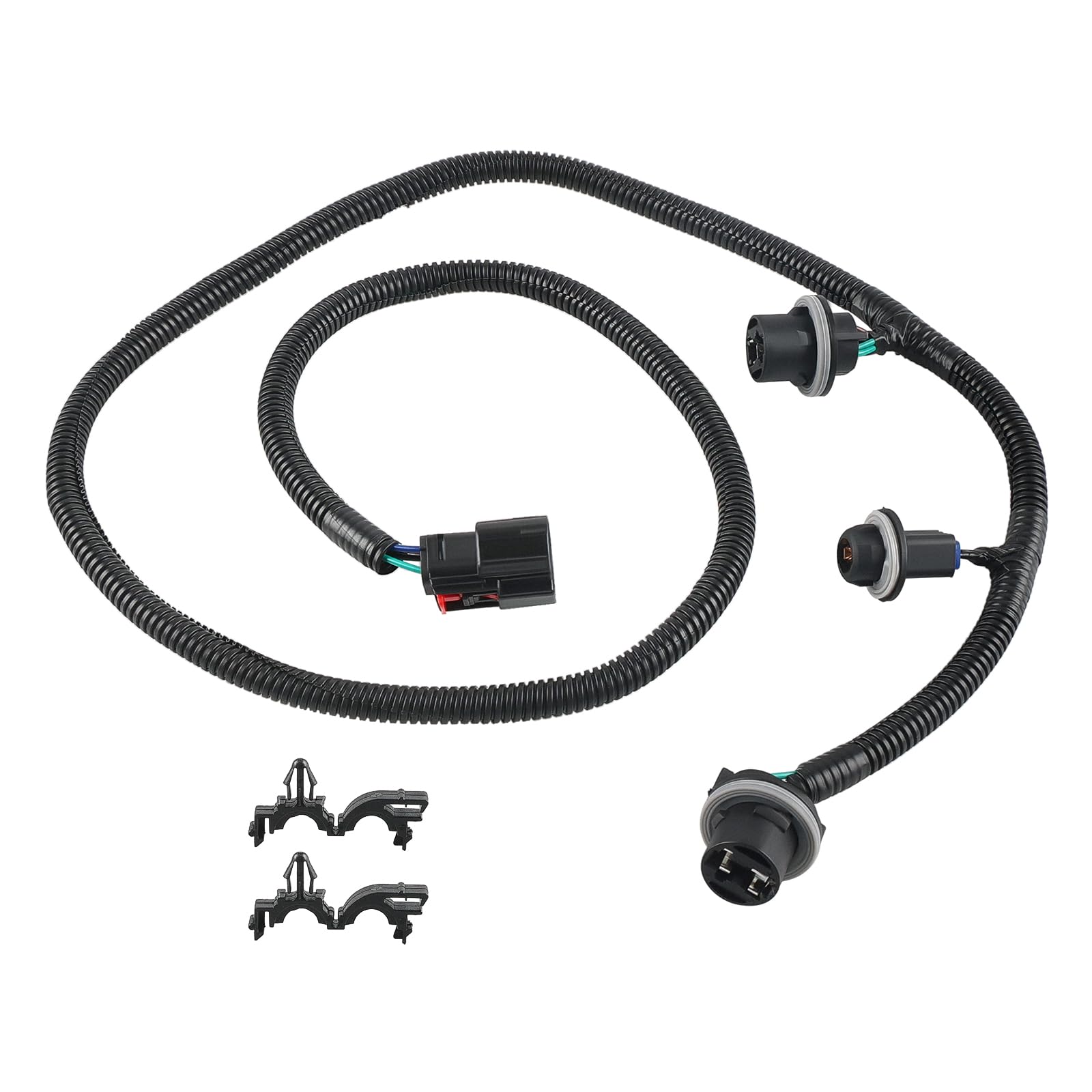 Driver Side Tail Lamp Wiring Harness Compatible with Chevy Silverado ...