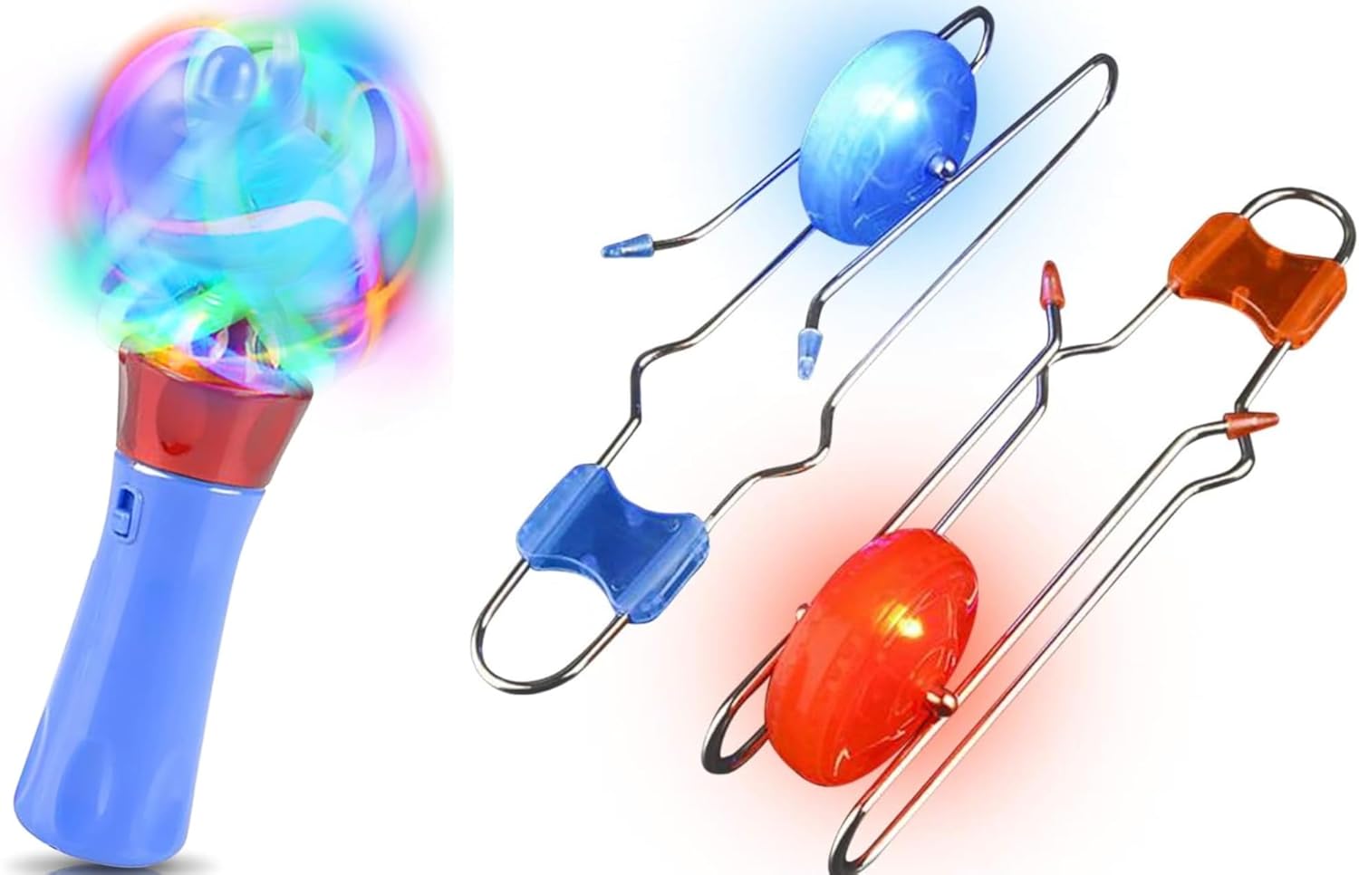 Amazon.com: ArtCreativity Light Up Spinning Wand for Kids – LED ...