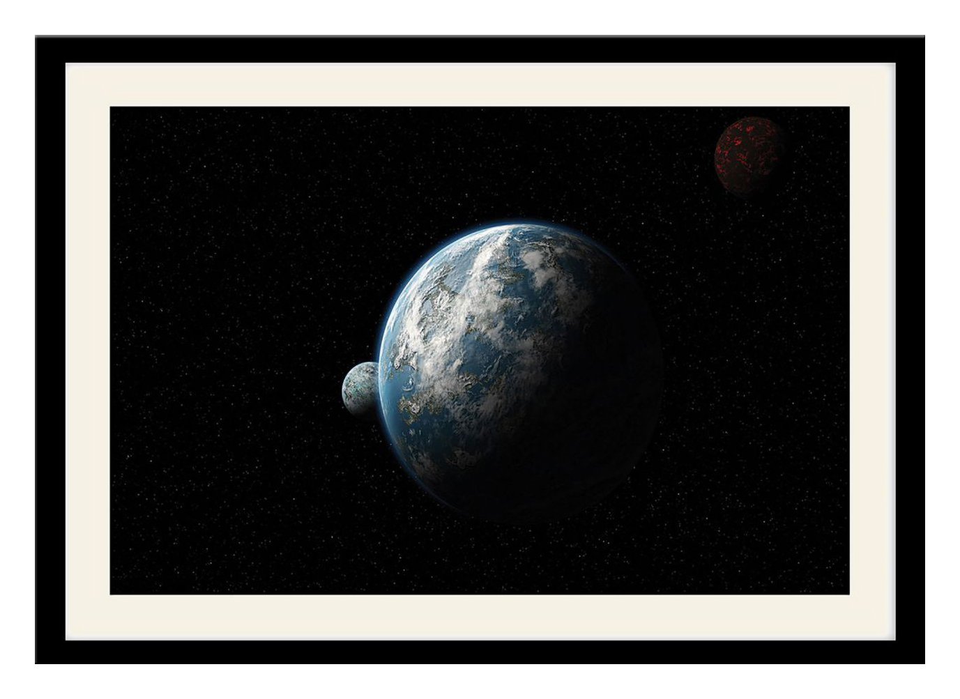 ArtStory Wooden Scientific Space Framed Wall Painting 30 Cm X 20 Cm X artstory-wooden-scientific-space-framed-wall-painting-30-cm-x-20-cm-x