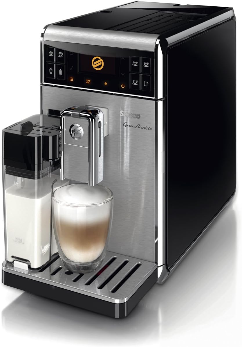 Phillips Saeco HD8966/47 SAECO GrandBaristo, Stainless Steel, Silver ...