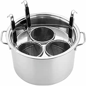 Amazon.com: Pots, Stainless Steel Pot for Pasta with Strainer Insert ...