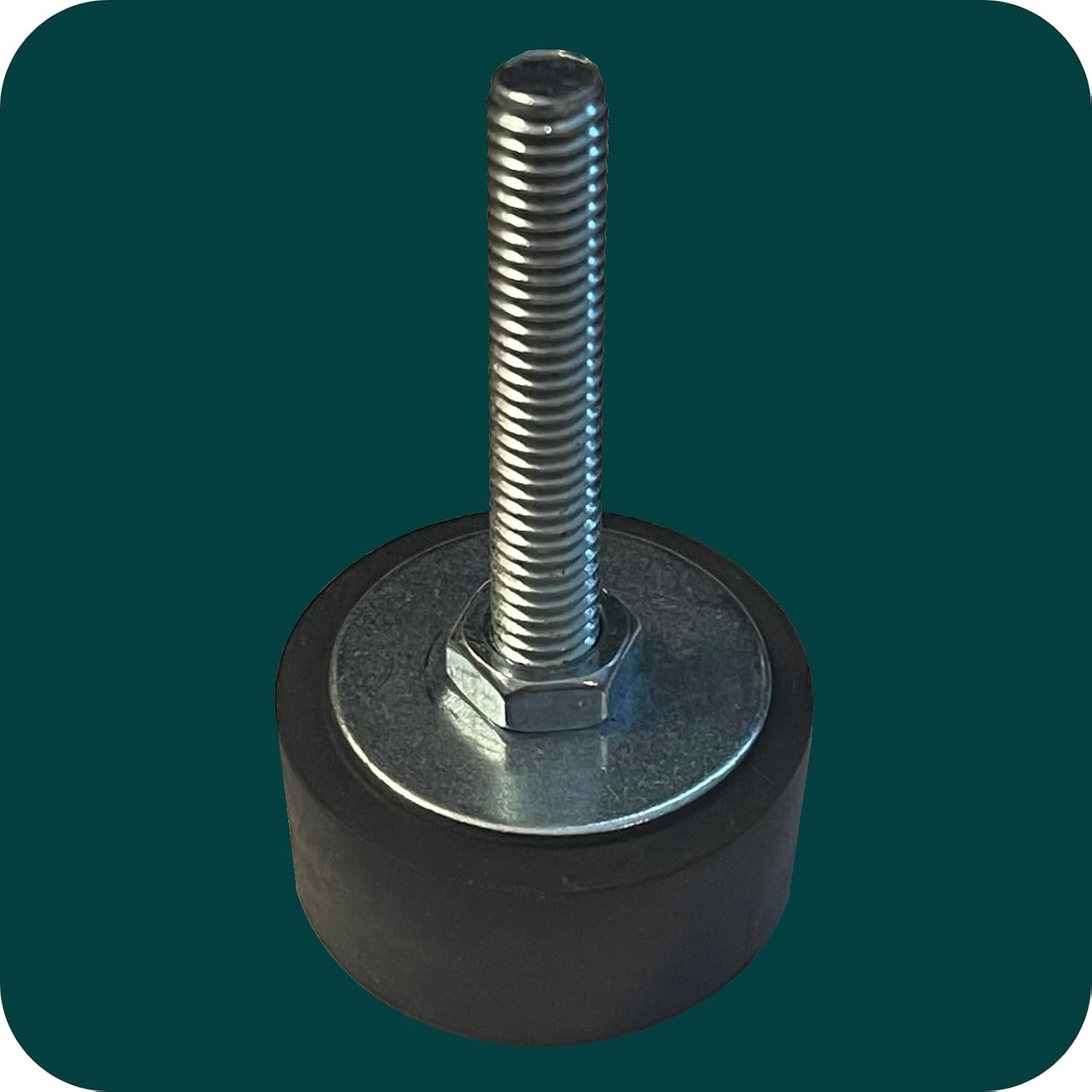 Generic Clamp Foot/Spindle for Push-Pull/Toggle Clamp 1-1/2"" Dia. Base ...