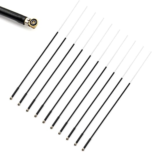 Amazon.com: 10PCS 100mm 2.4G Receiver Antenna for Frsky X4R X4RSB XM ...