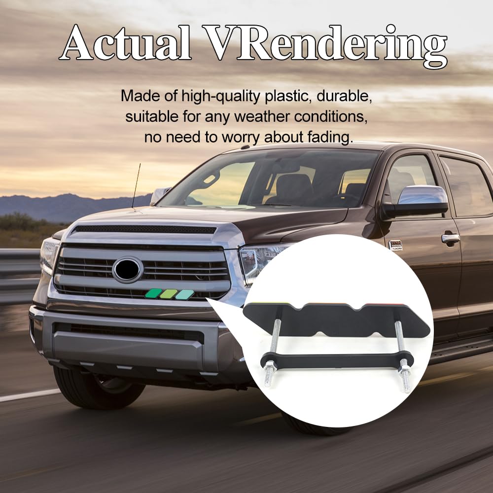 Snapklik.com : TRD Grille Decor Badge, 3-Color Upgrade Emblem, Grille ...