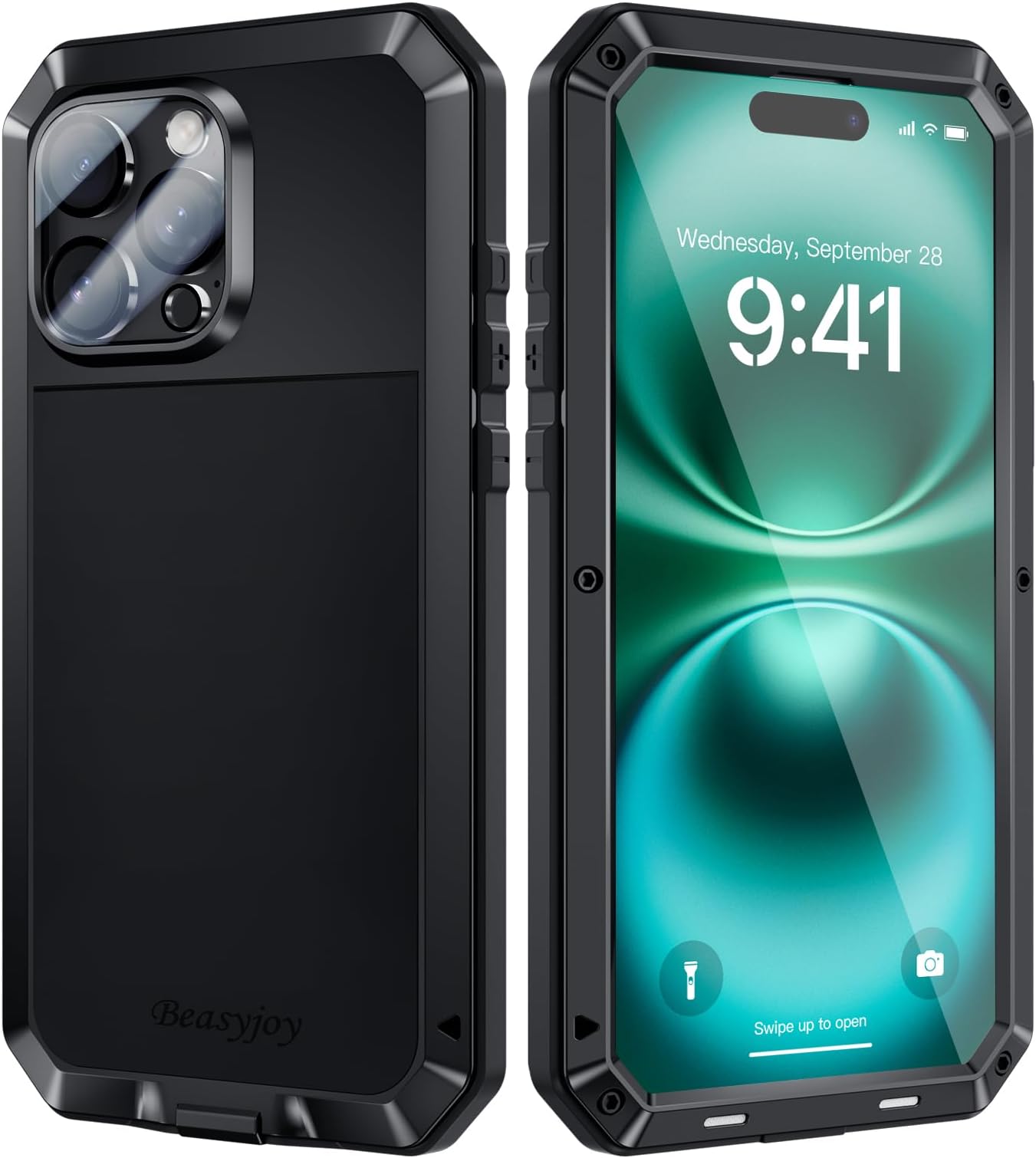 Amazon.com: Marrkey for iPhone 16 Pro Max Metal Case 6.9",Heavy Duty ...