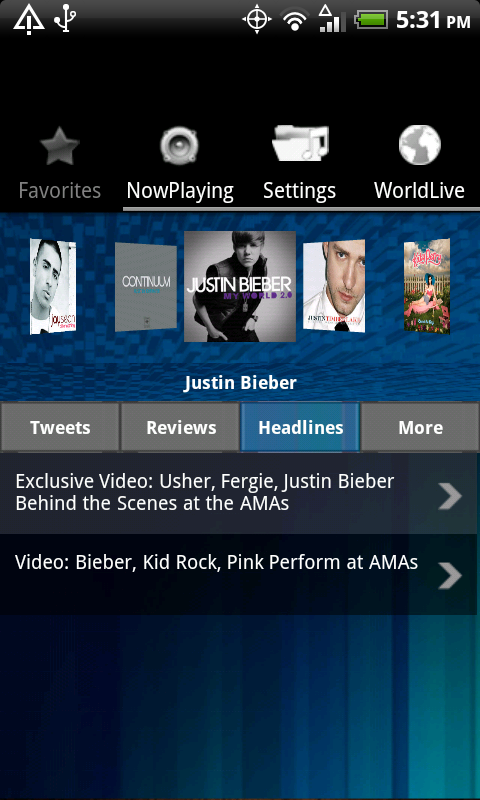 WorldLive Pop - App on Amazon Appstore