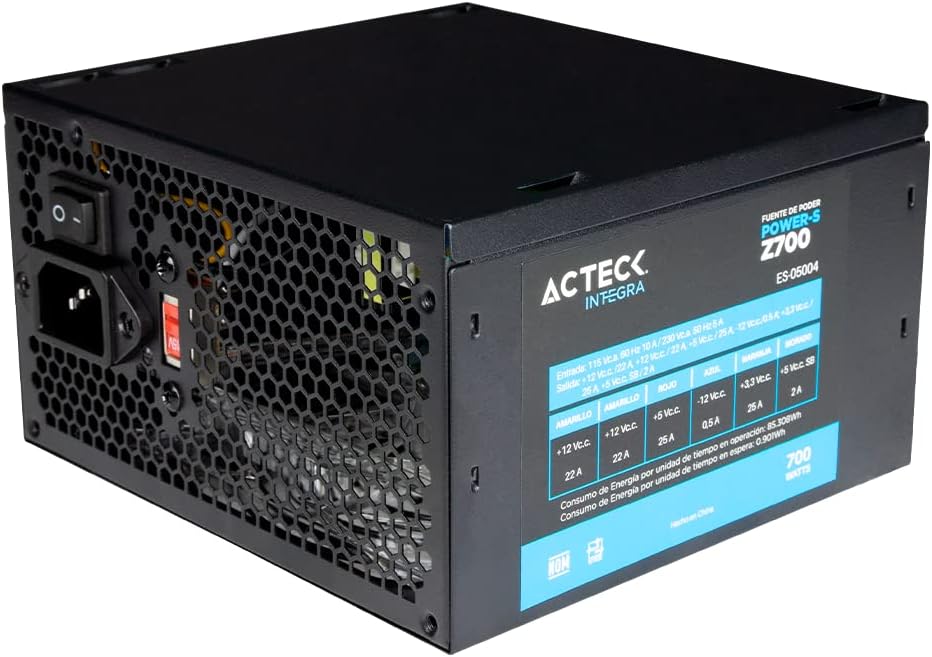 Fuente de Poder Atx Blazar FT700 / 700w 1x20+4 pin + 1xEps 4+ pin 4 + 2xPcie 6+2 pin + 3xSata ...