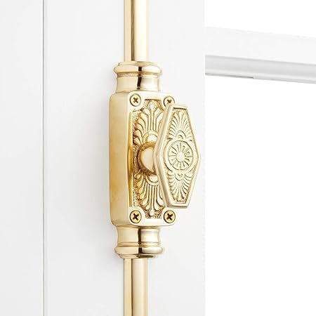 Signature Hardware 920740 Corinthian Solid Brass Cremone Bolt for 6' Windows - - Amazon.com