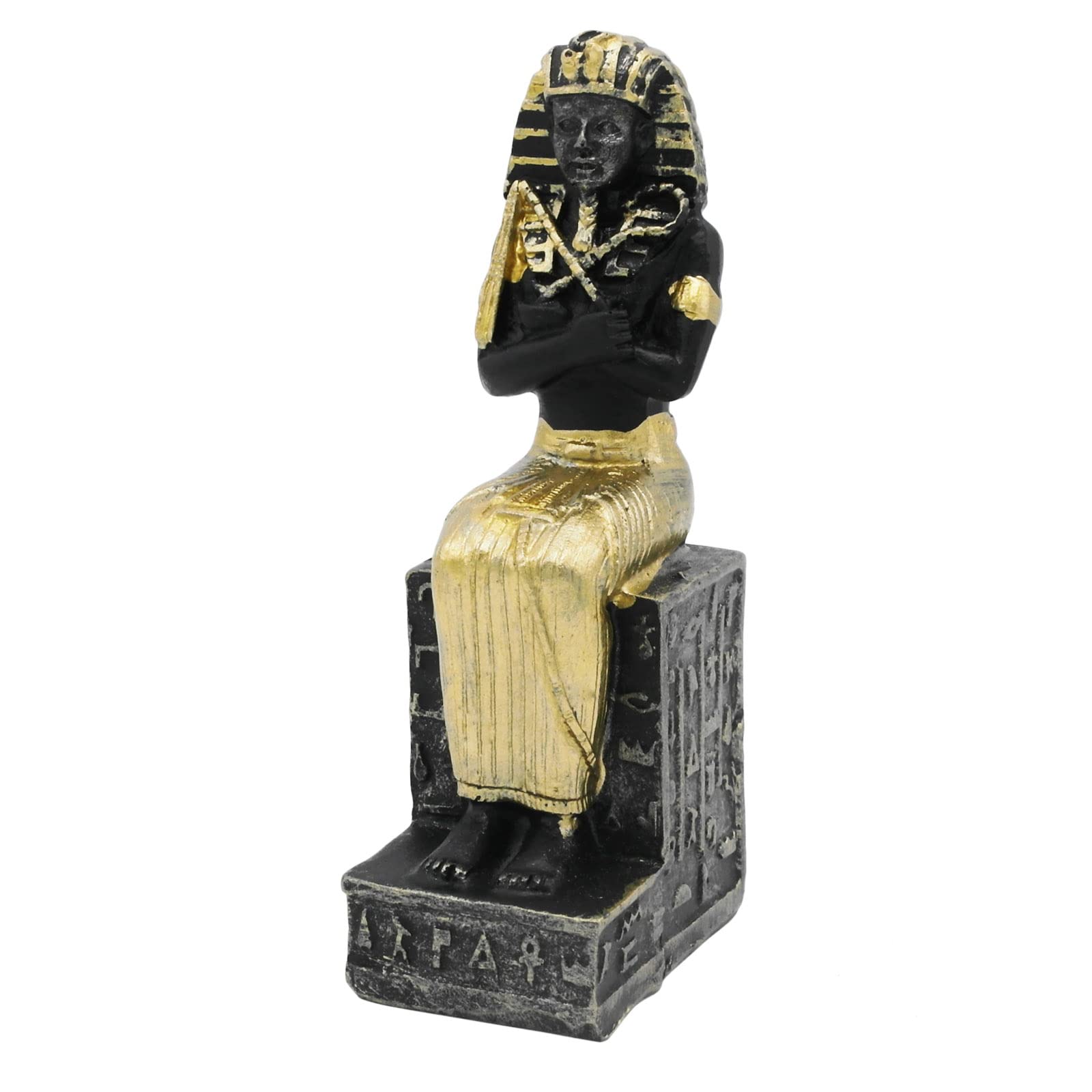 Buy Kocris Casa Aquarium Egyptian Pharaoh Fish Tank Decorations Statues ...