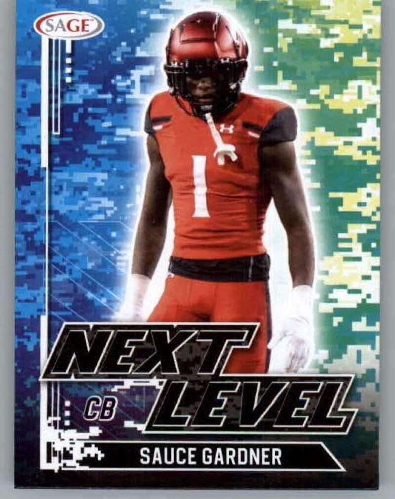 Amazon.com: 2022 Sage High Series #91 Sauce Gardner Next Level ...