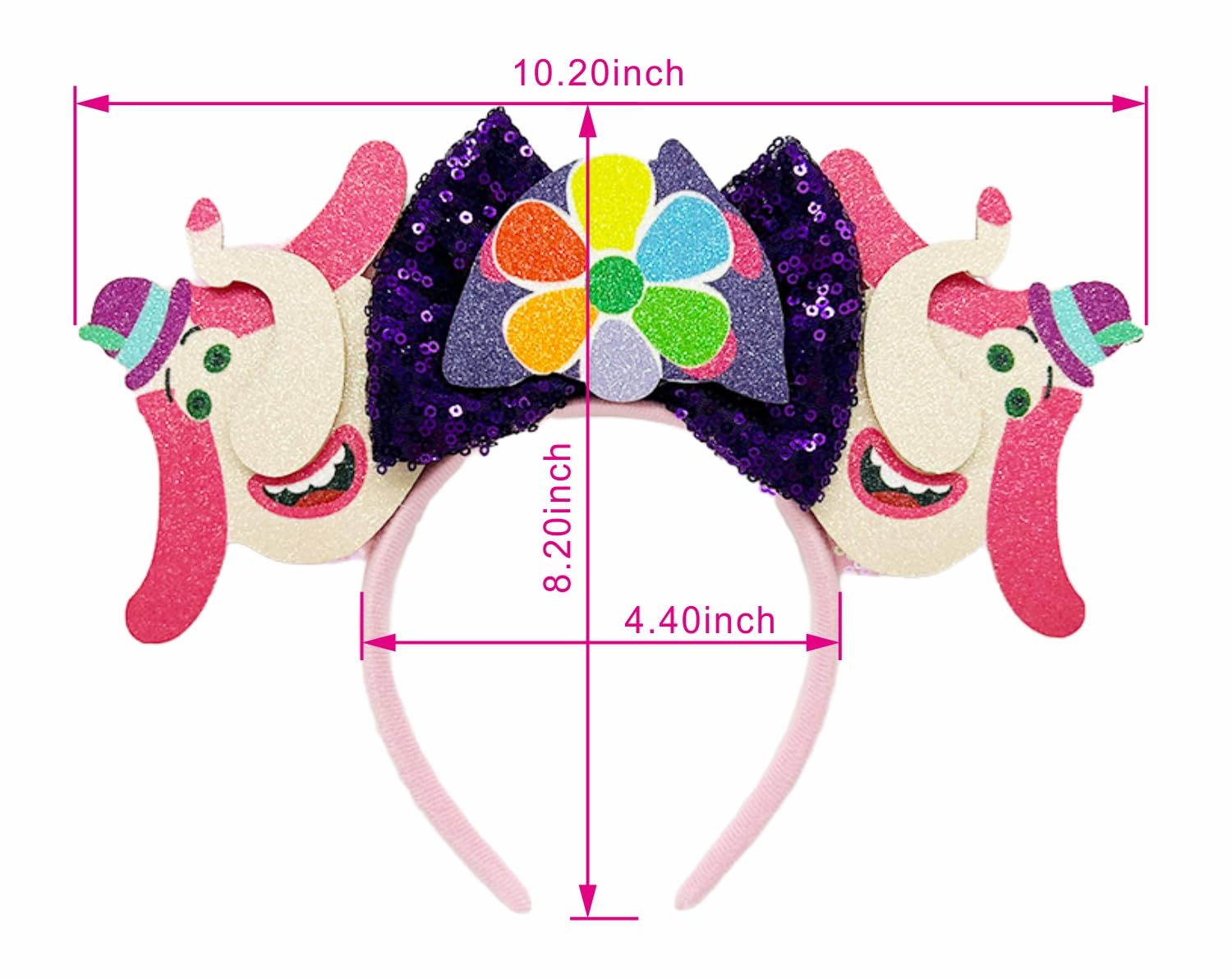 Orejas De Dibujos Animados Divertidos 3 Pendientes Tornillo Calabaza