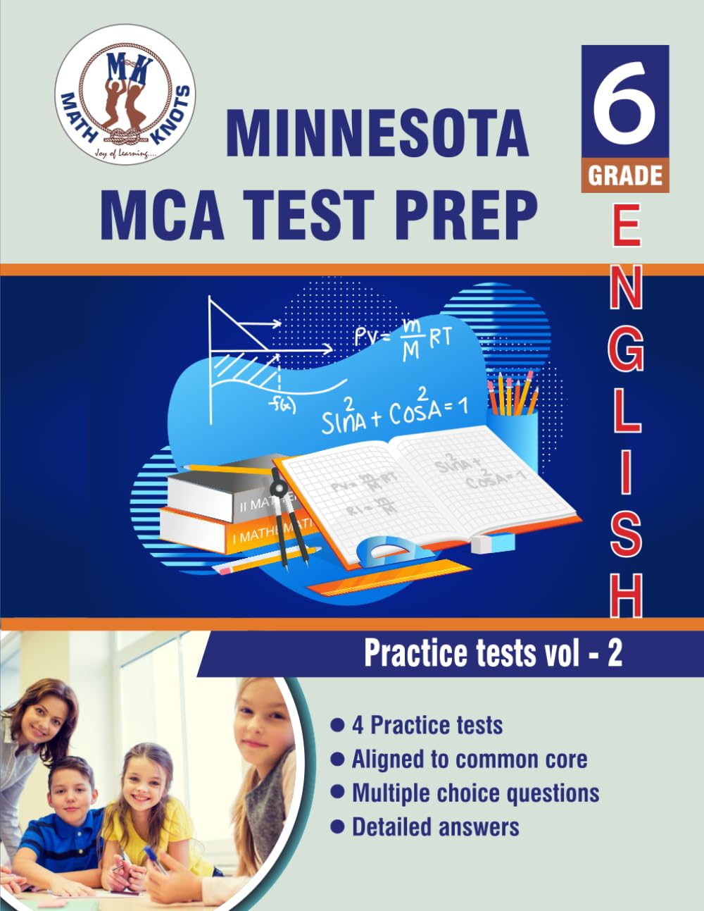 Minnesota State (MCA) Comprehensive Assessment , 6th Grade ELA Practice ...