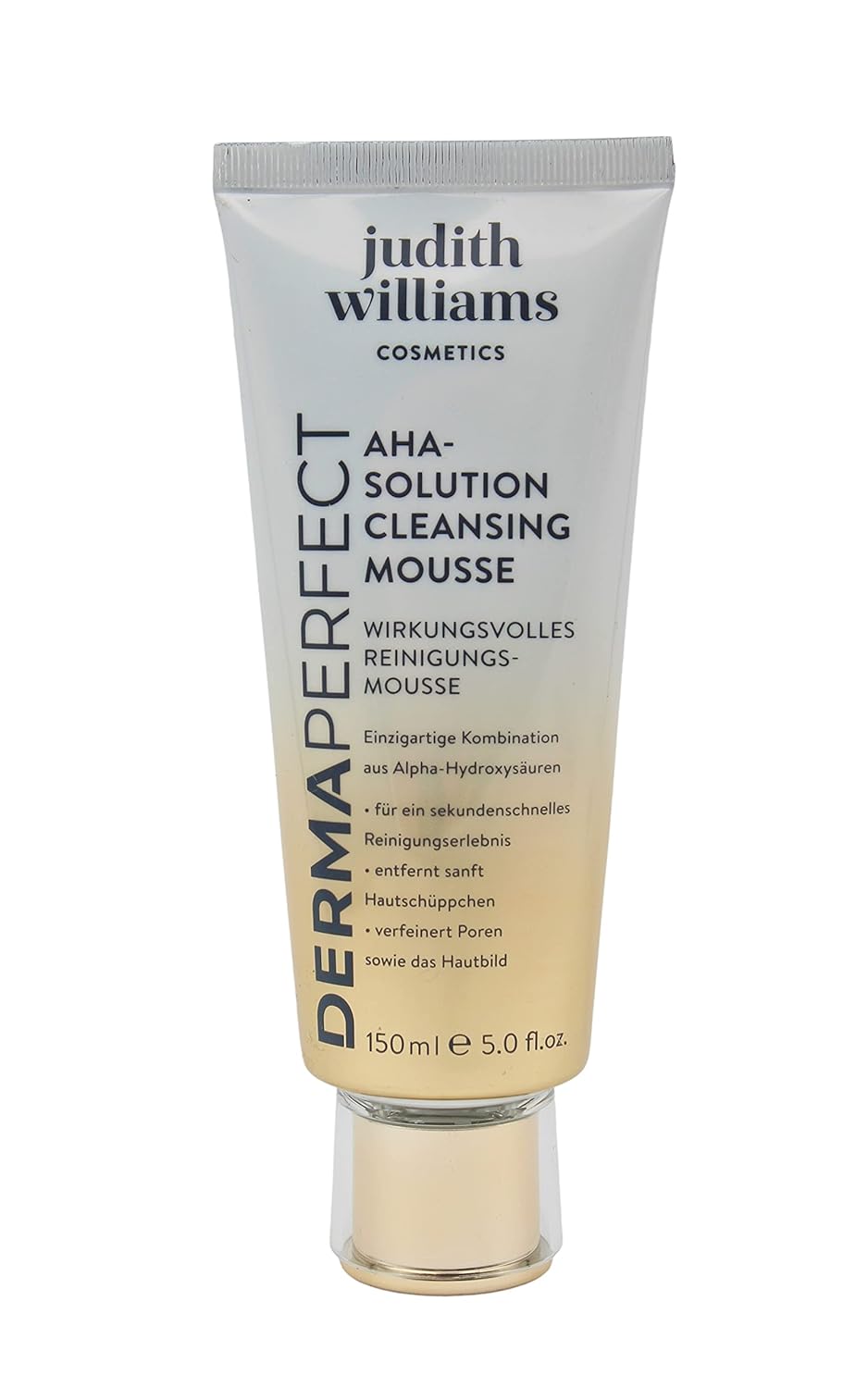 Judith Williams DermaPerfect AHA-Solution Cleansing Mousse, 150 ml ...