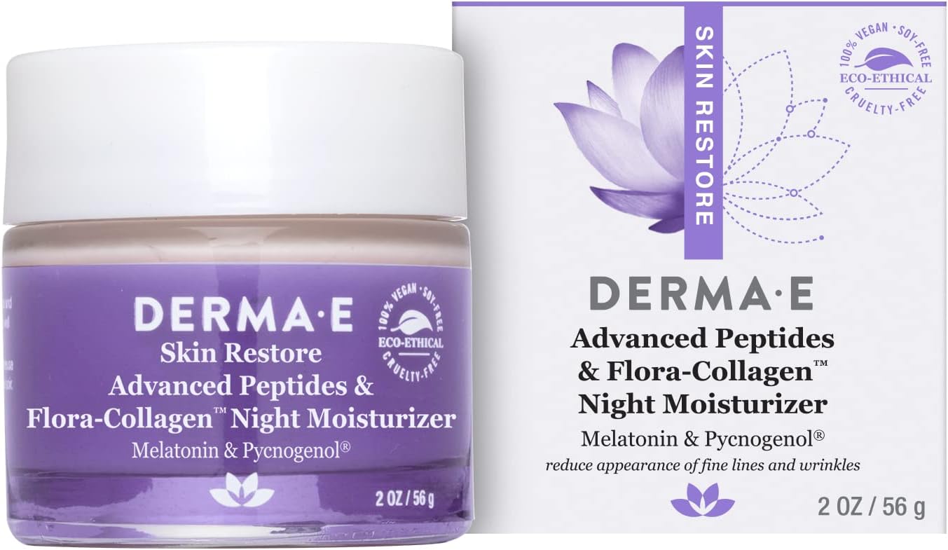 Amazon.com: Derma E Ultra Hydrating Night Cream, Advanced Repair ...