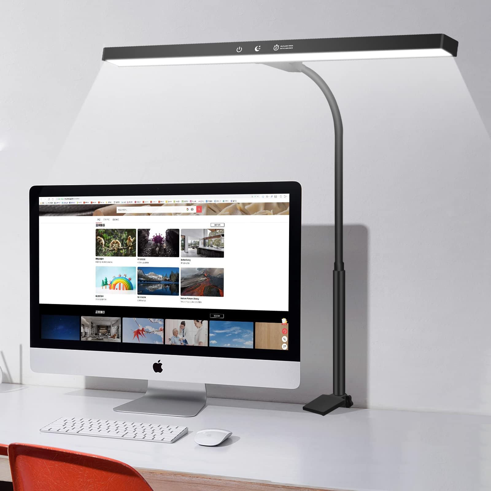 Amazon.com: SPT SL-824T5: T-5 Fluorescent Clamp-On Task Lamp : Tools ...