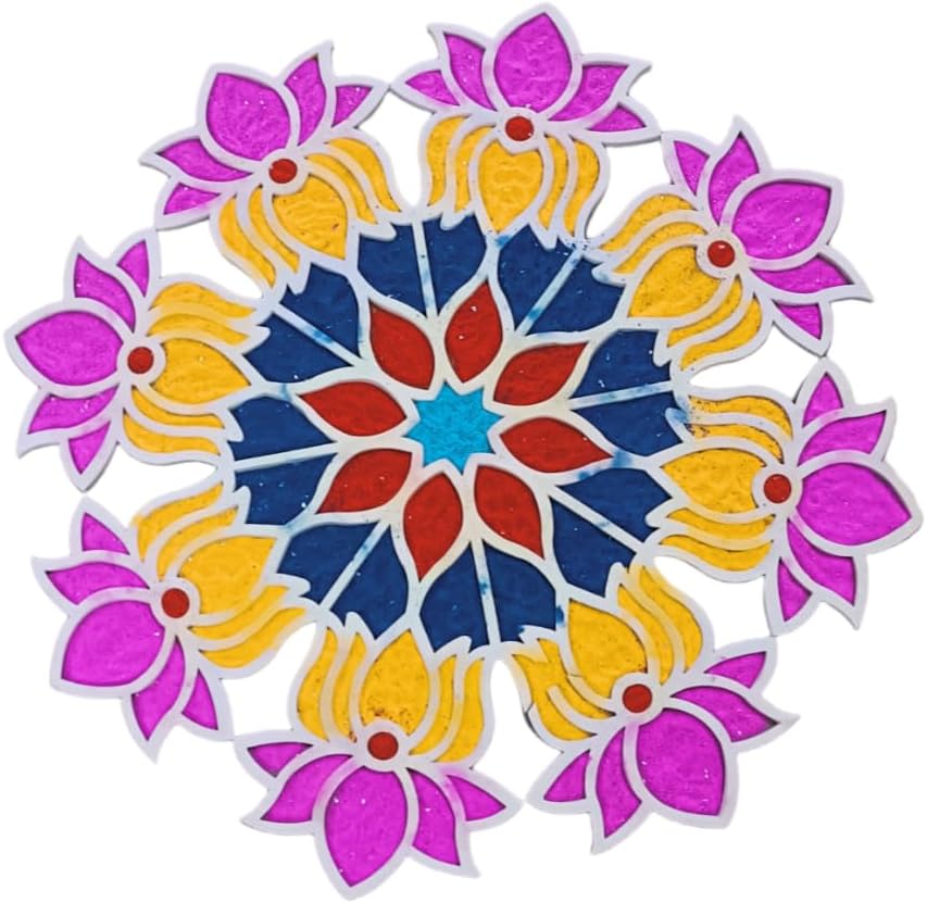 Buy ARSOL Rangoli Tatva. Reusable, Washable, Flexible Rangoli Mat ...