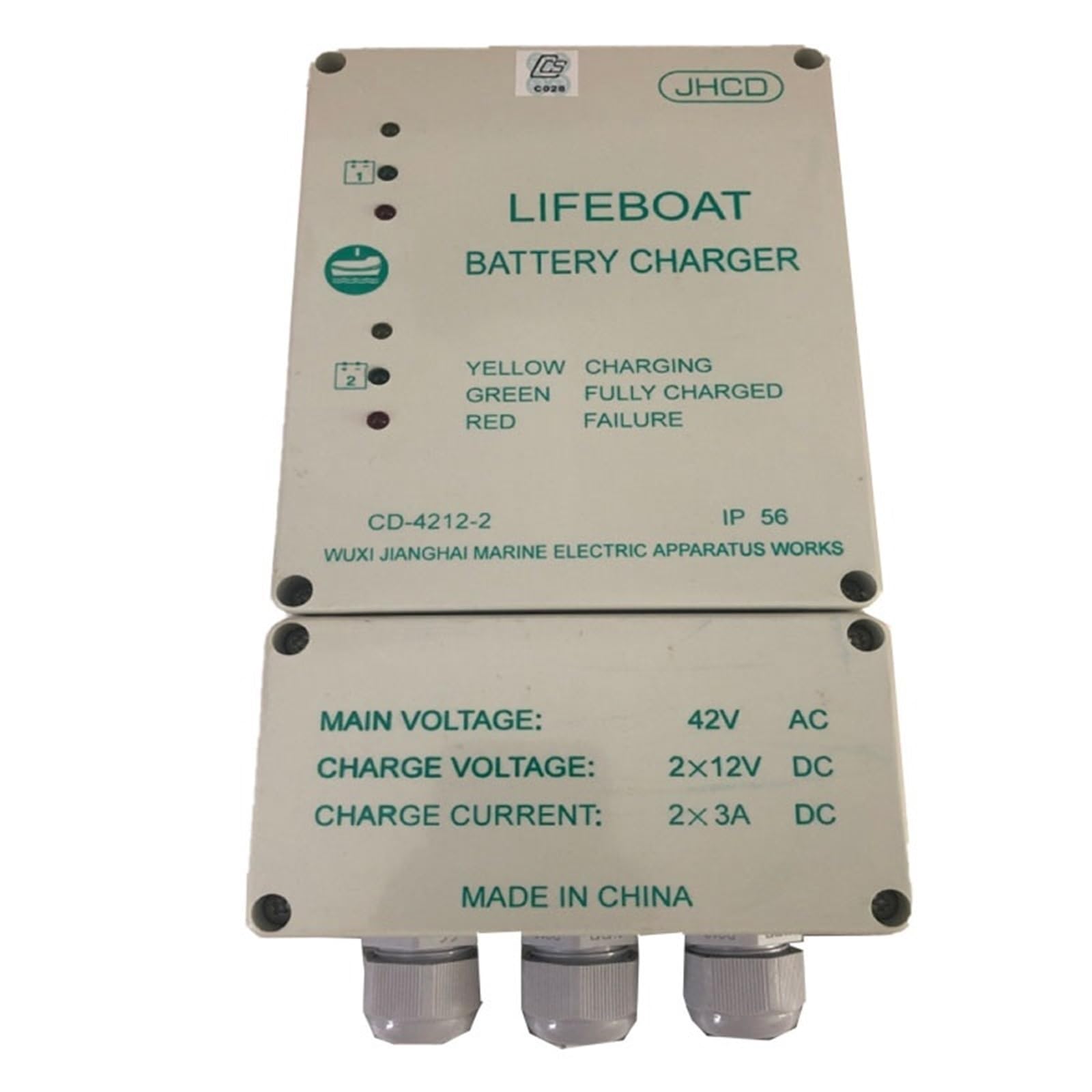 Amazon.com: Marine CD-4212-2 Lifeboat Battery Charger supplementary ...