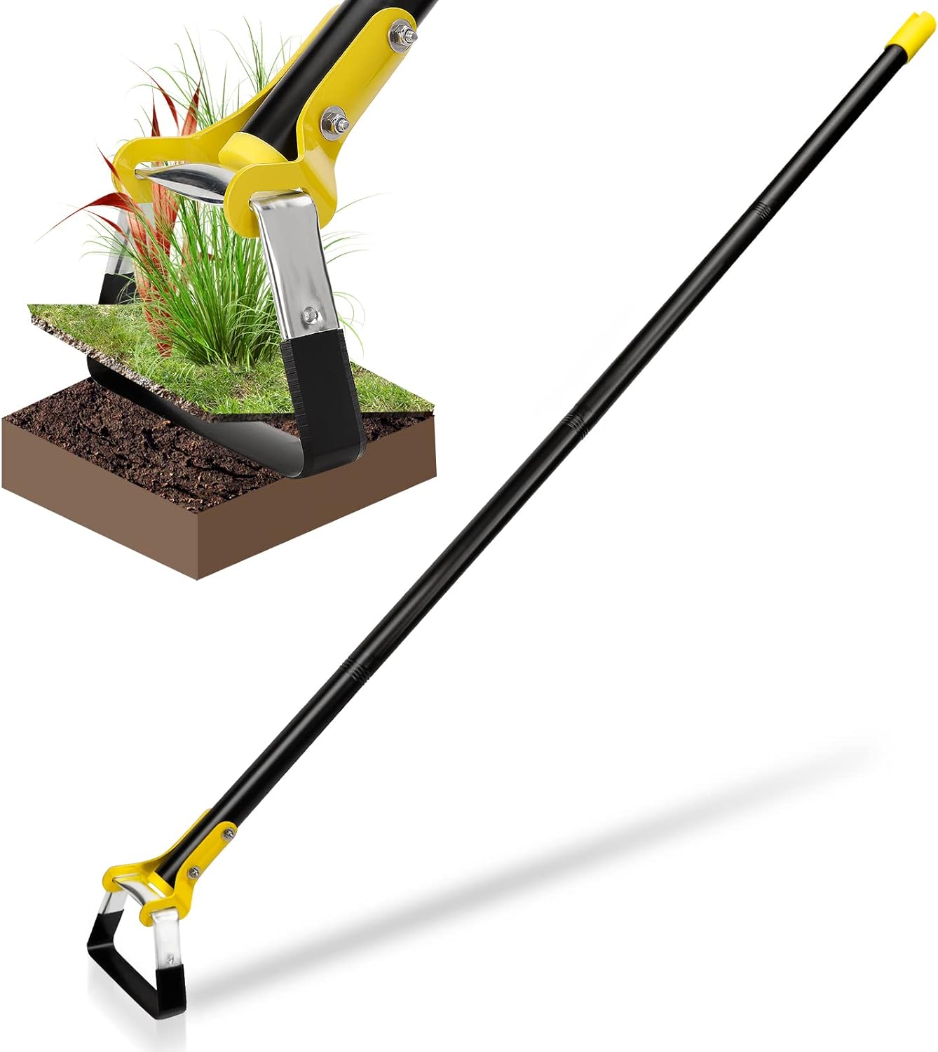 Amazon.com : ZTNwoo Hoe Garden Tool, Heavy Duty Hula Hoe, Scuffle Hoe ...