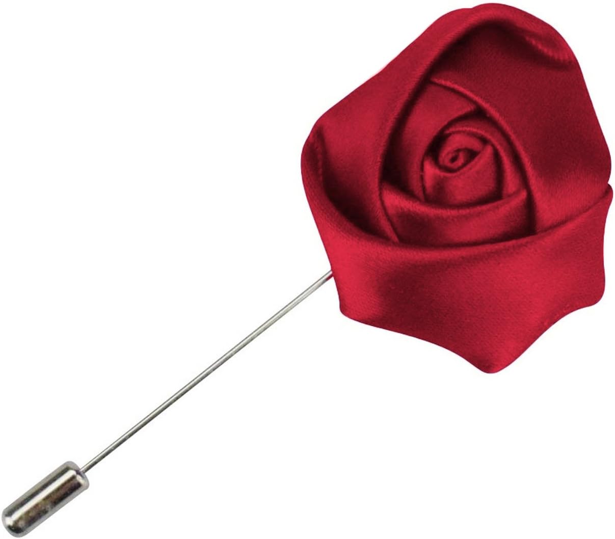 Amazon.com: 20 Pcs Flower Lapel Pins Lapel Flowers for Men Suits Red ...