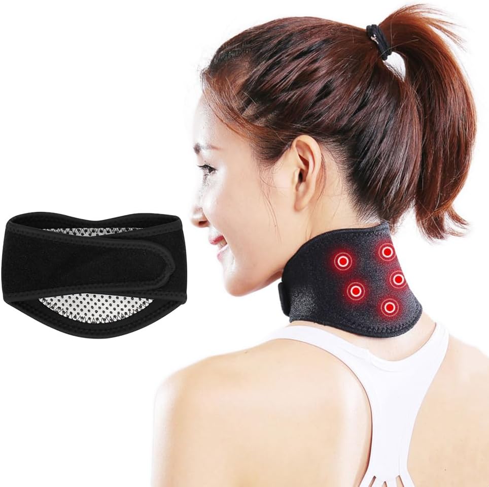 Amazon.com: Adjustable Neck Heating Pad for Pain Relief & Support ...