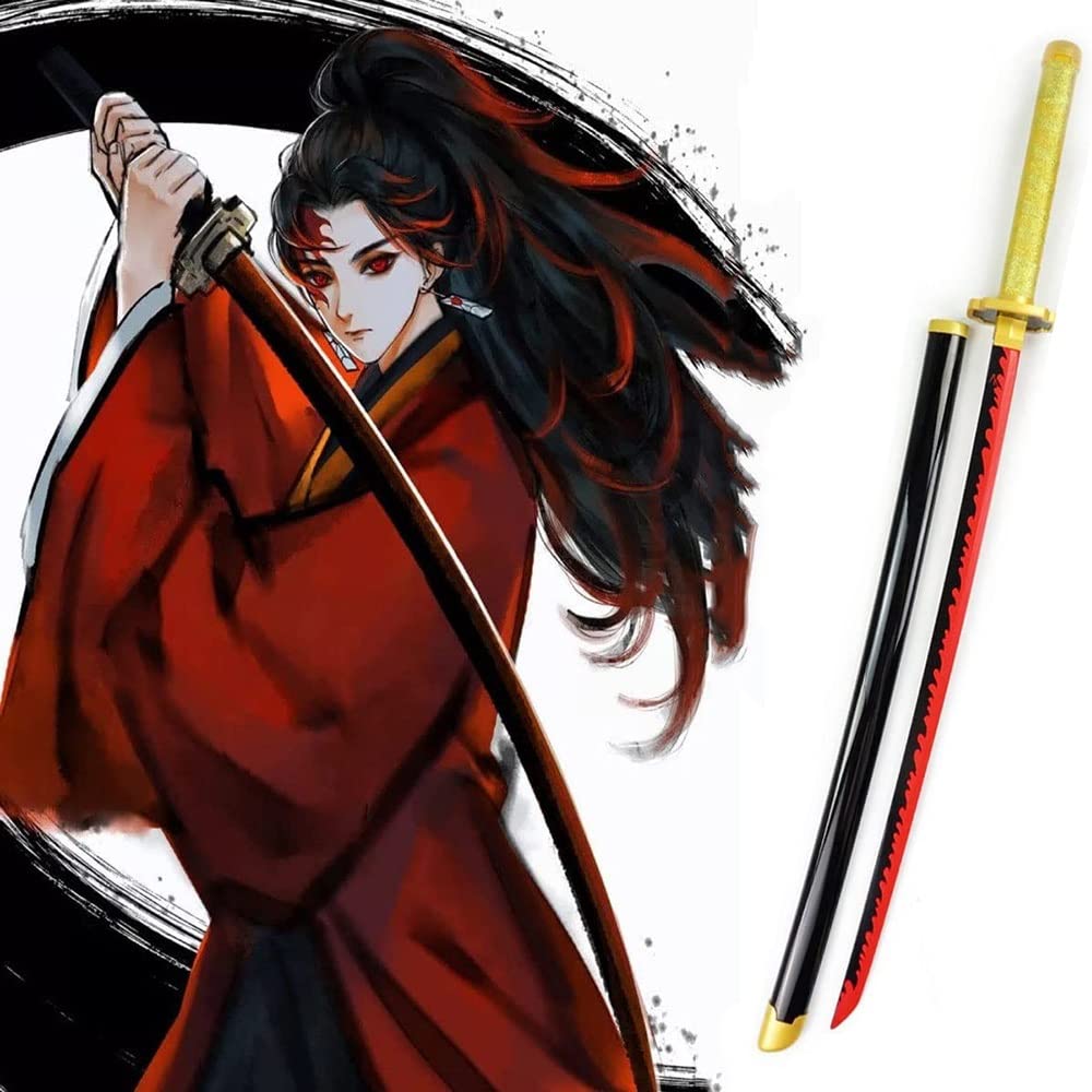 Leng Anime Samurai Sword 41inch Katana Demon Slayer Cosplay Sword ...