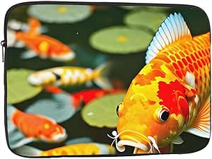 Amazon.com: Japanese Pretty Koi Fish Print Laptop Case - Chic Water ...