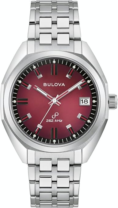 Bulova Analog 96B401, Silver, Bracelet : Amazon.co.uk: Fashion
