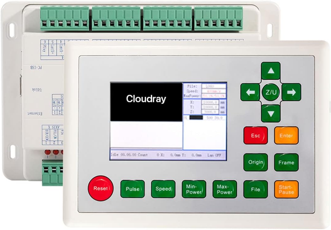 Amazon.com: Cloudray Ruida 6442S Panel for 6442S 6442G Controller CO2 ...
