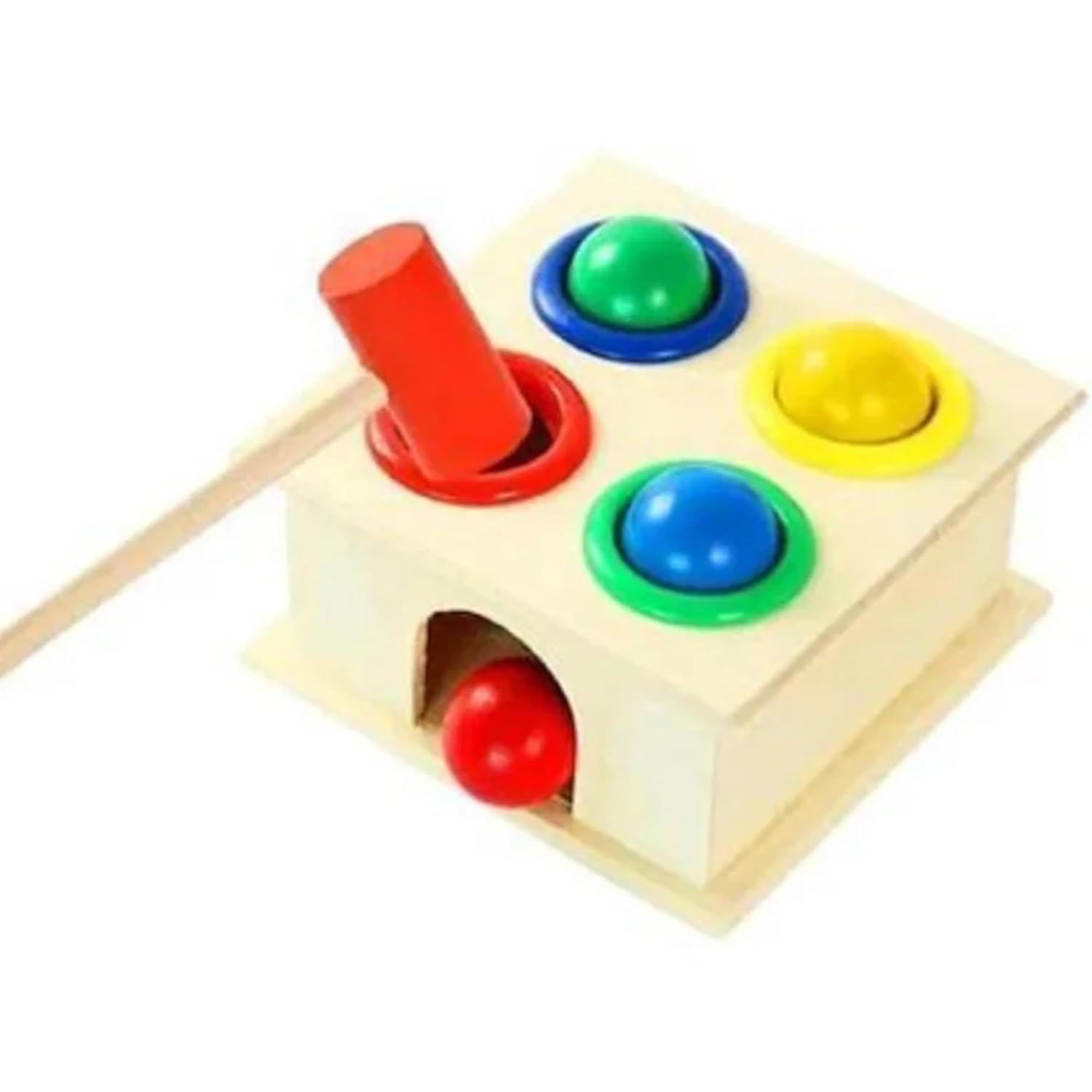 Buy Hammer Ball - Wooden Knock The Ball Hamster Game | Hammering Ball ...