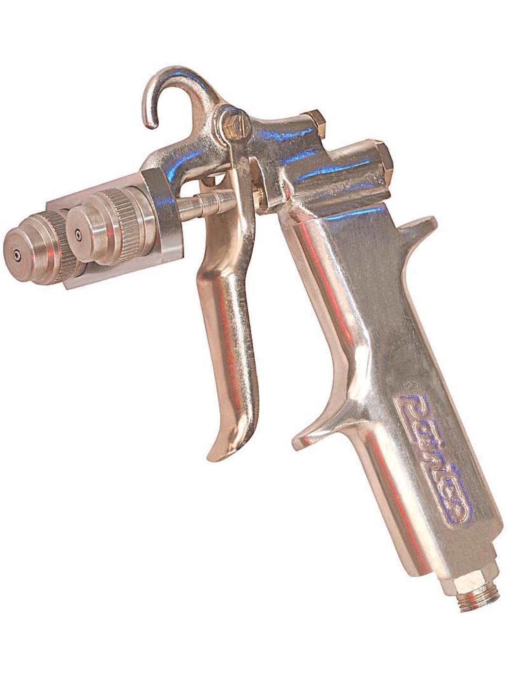 Painter Spray Gun (LABEL) Double Nozzle,Dual Heads,Two Component,Mirror ...