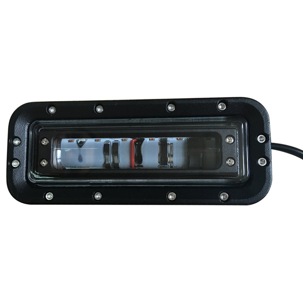 SXMA 6 inch 12W Red LED Work Light, Aluminum Alloy Housing, IP68 ...