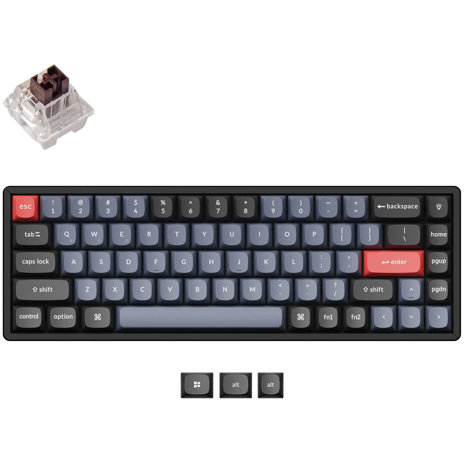 Keychron K6 Pro Qmk Via Wireless Mechanical Keyboard Hot Swappable ...