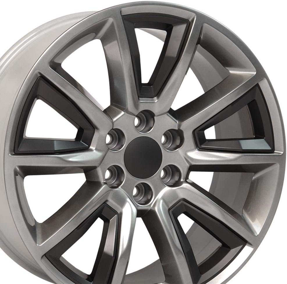 Amazon.com: OE Wheels LLC 22 inch Rims Fit pre-2019 Silverado Sierra pre-2021 Tahoe Suburban ...