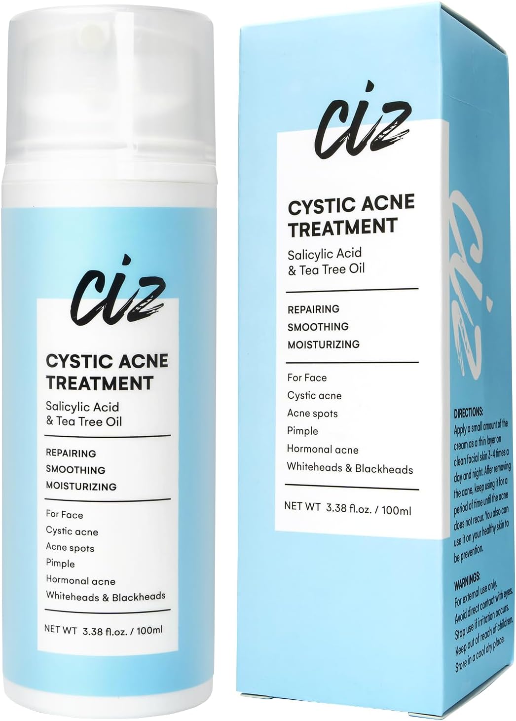 Amazon.com: Cystic Acne Spot Treatment for Face: Hormonal Acne Pimple ...