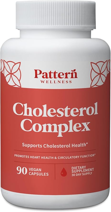 Amazon.com: Pattern Wellness Cholesterol Complex Supplement - All ...