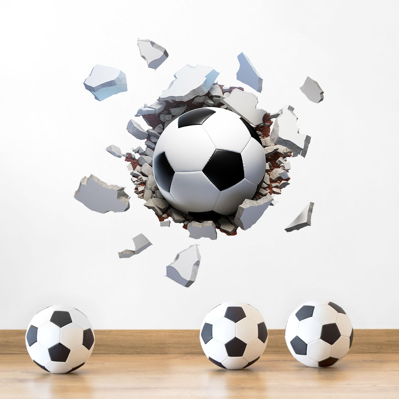 Amazon.com: 52 Pcs Soccer Stickers, Easy to Peel and Stick Soccer Balls ...