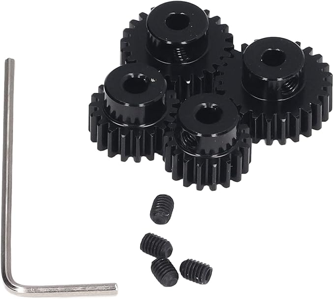 Amazon.com: RC Pinion Gears, 3.175mm RC Pinion Gear Set for Tamiya TT01 TT02 TB02 TA05 RC Car ...