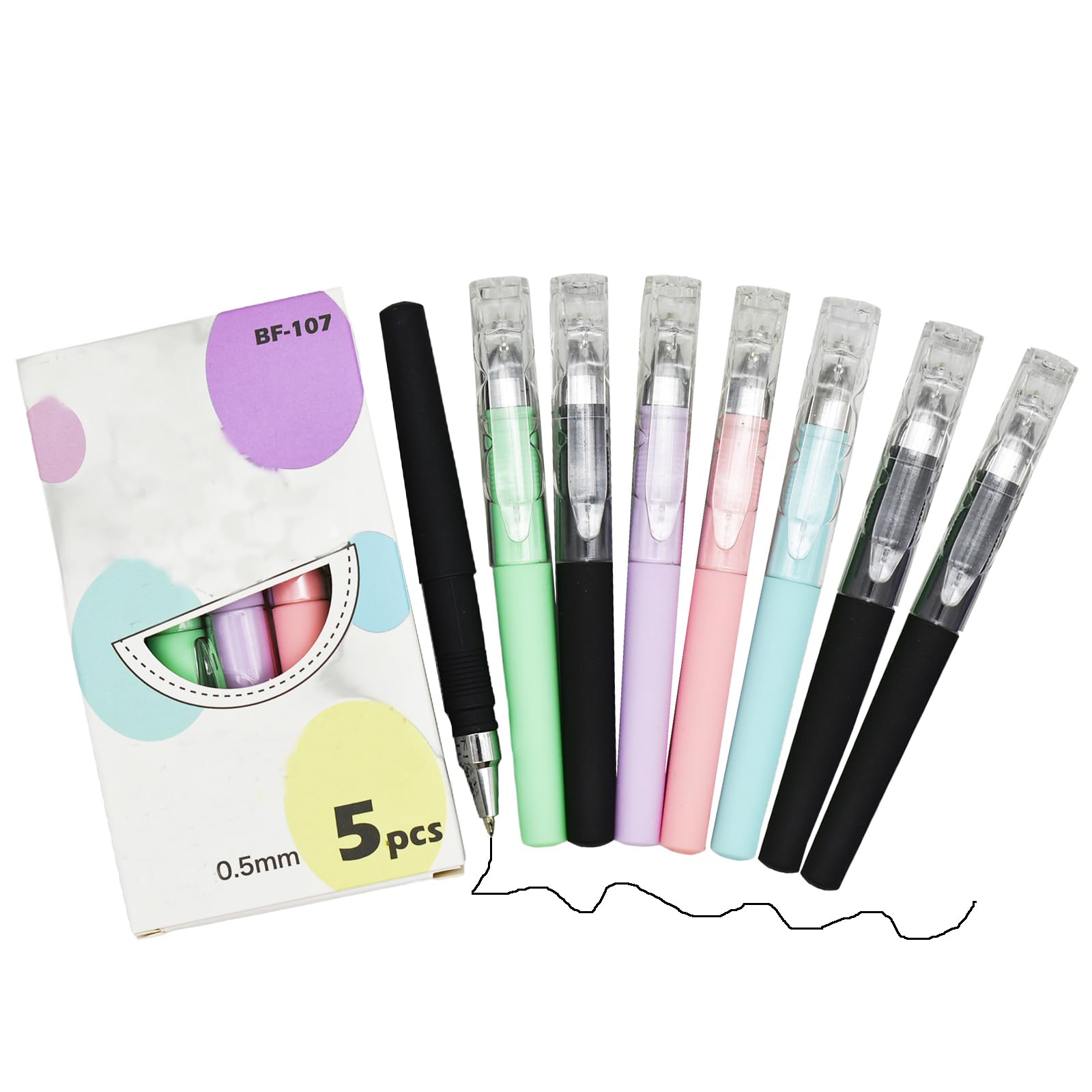 Amazon.com: Maydahui 30 Pcs Mini Small Pens Portable Short Pocket Pens ...