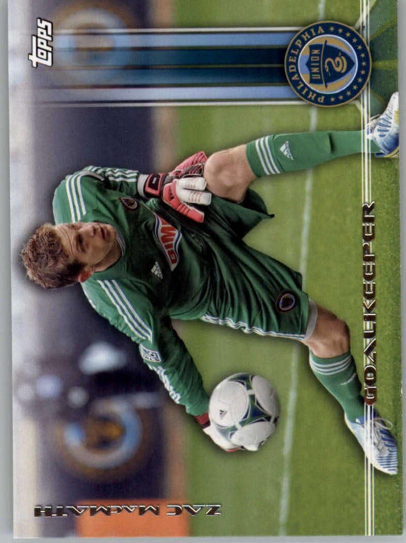 Amazon.com: 2013 Topps MLS #186 Zac MacMath Philadelphia Union Official ...