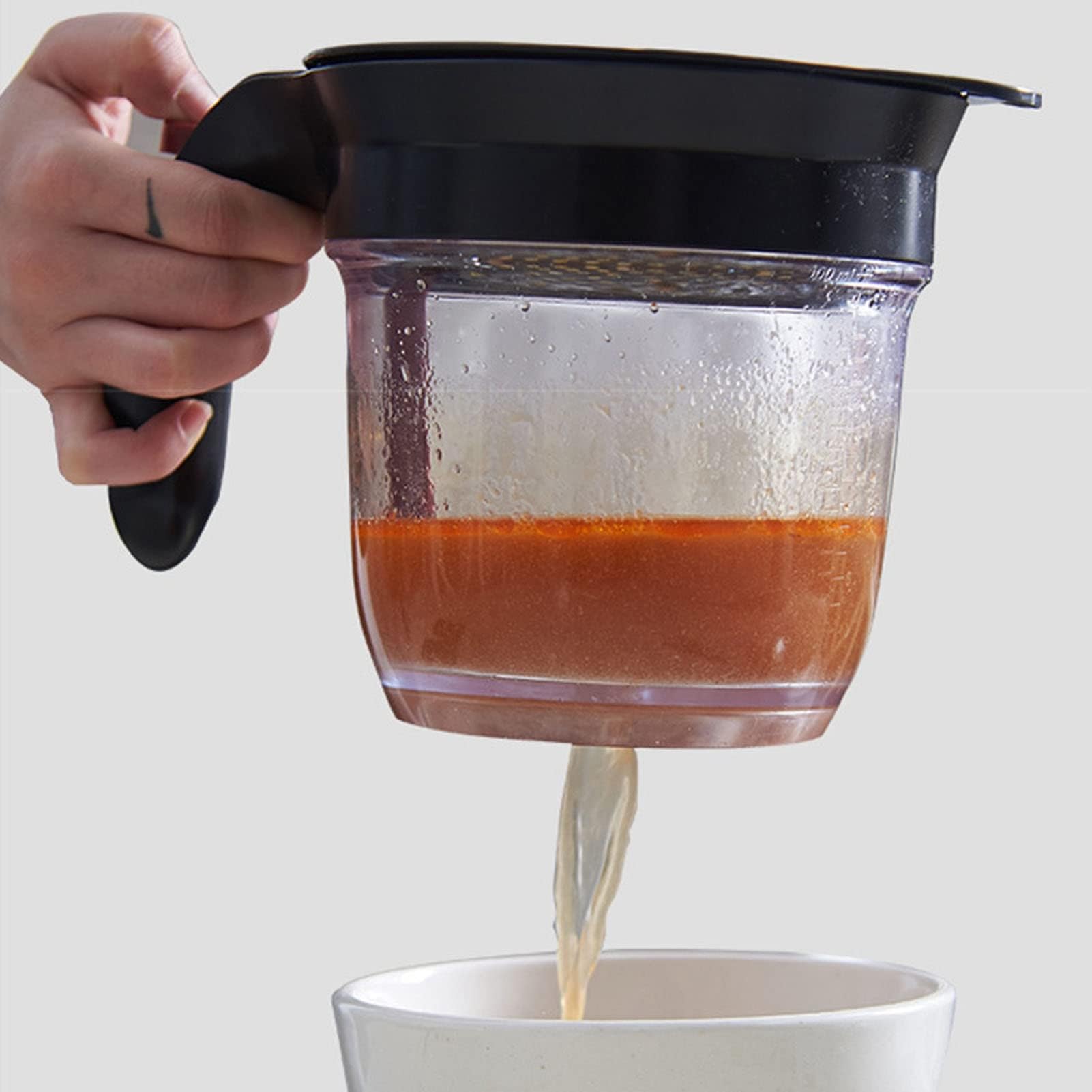 Amazon.com: Gravy Fat Separator with Bottom Release, Gravy Separator ...