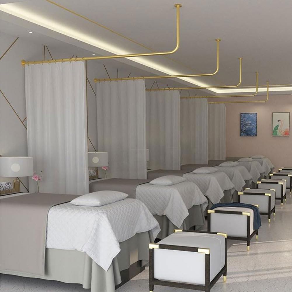 Amazon.com - jvsufuik Beauty Salon Privacy Partition Curtain, Beauty Salon Room Divider Salon ...