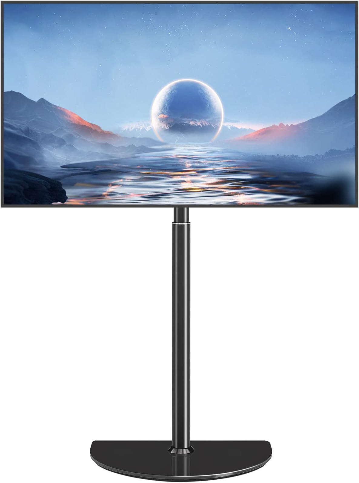 Amazon.com: Universal TV Stand Monitor with Mount 100 Degree Swivel ...