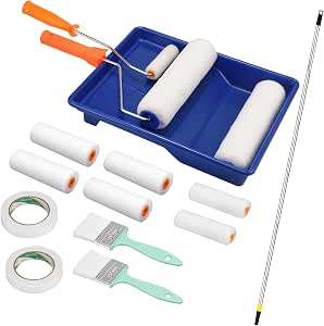 16-in-1 Paint Roller Kit for Walls & Ceilings | Includes Stainless ...