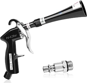 phepetroll Air Blow Gun Car Detailing Dry Cleaning Gun with Tapered ...