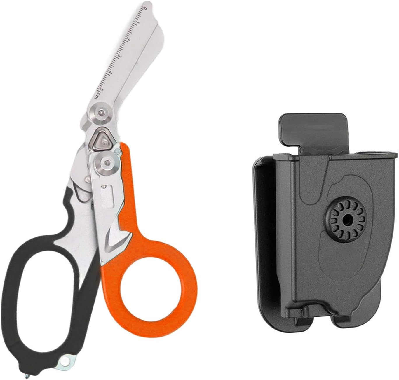 LIGCARESS 6-in-1 Multifunctional Foldable Trauma Scissors With ...