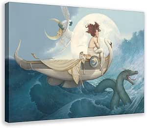 Amazon.com: DUBDOG 35+ Michael Parkes Fantasy Artwork Posters Wall Art ...